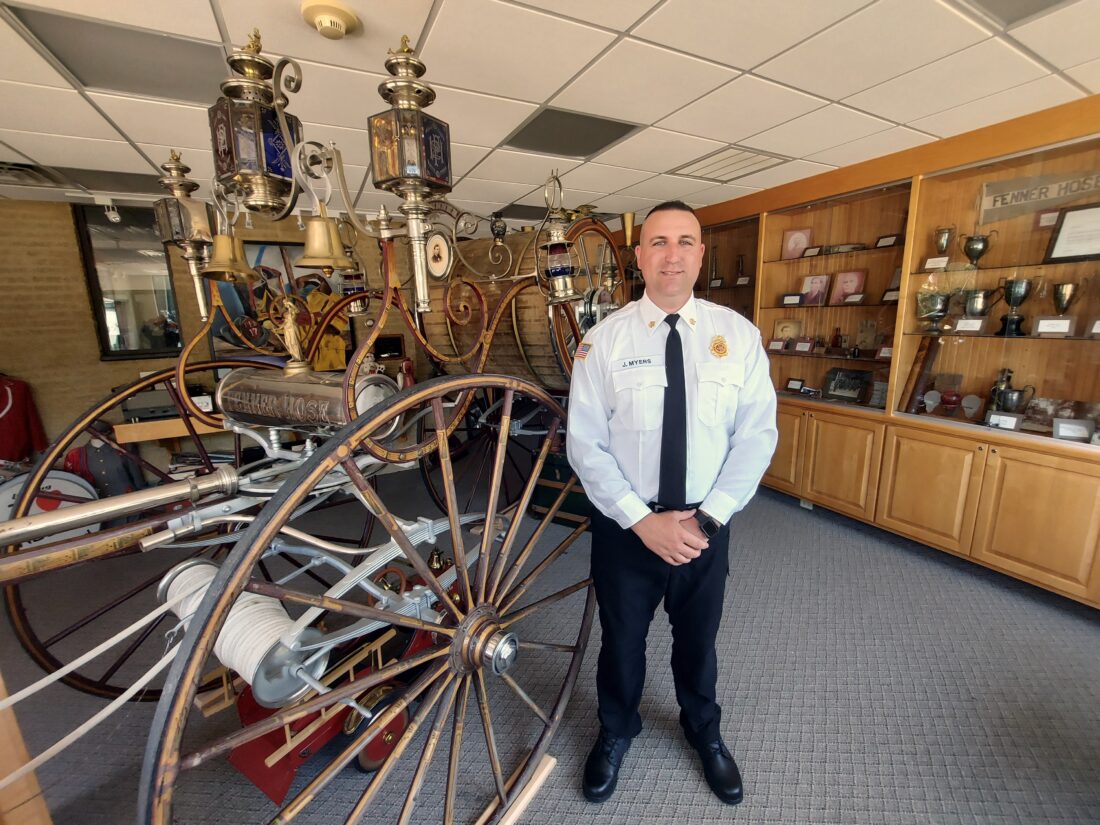 Setting a vision: New fire chief blazes own trail | News, Sports, Jobs ...